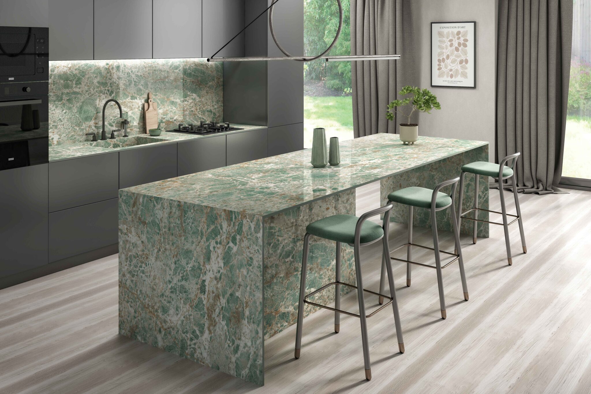 Nên dùng đá nung kết hay granite? So sánh chi tiết từ góc nhìn chuyên ...